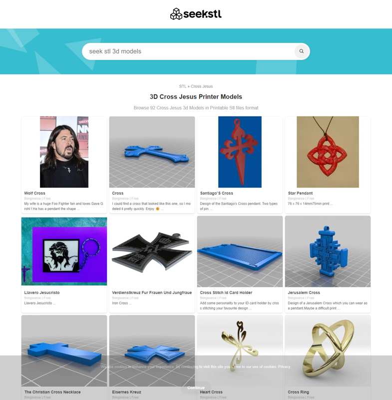 Cross Jesus 3D Printer Files - STL 3D Models - SeekStl