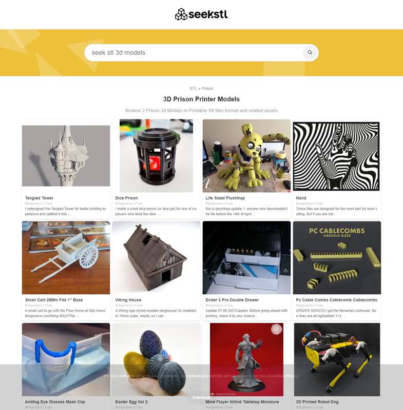 Prison 3D Printer Files - STL 3D Models - SeekStl