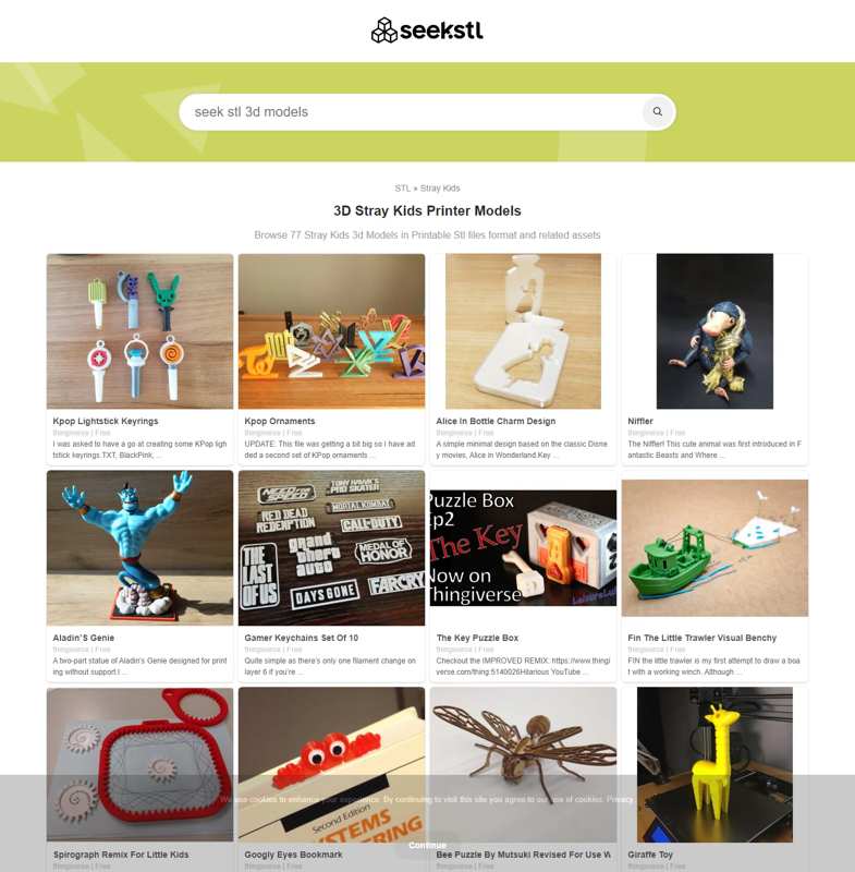 Stray Kids 3D Printer Files - STL 3D Models - SeekStl